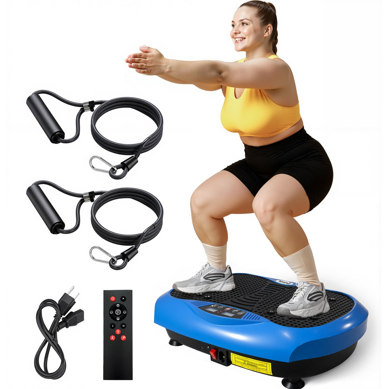 Cockatoo UltraVibe V9 Vibration Plate Machine| With Remote| Multi Prog