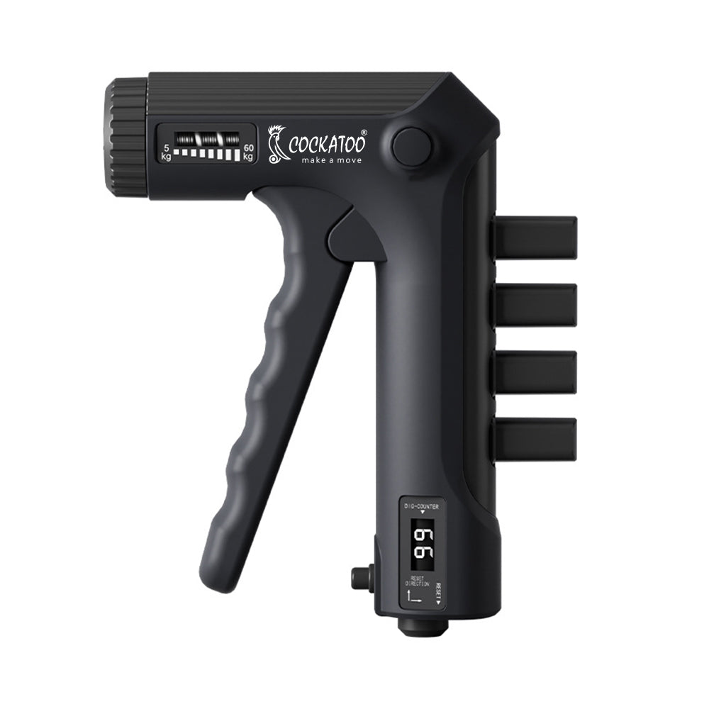 ADJUSTABLE HAND GRIP PRO WITH FINGER STRENGTHNER