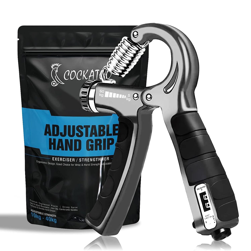 Cockatoo Counter Hand Grip Strengthener| Hand Gripper 5 KG - 60 Kg