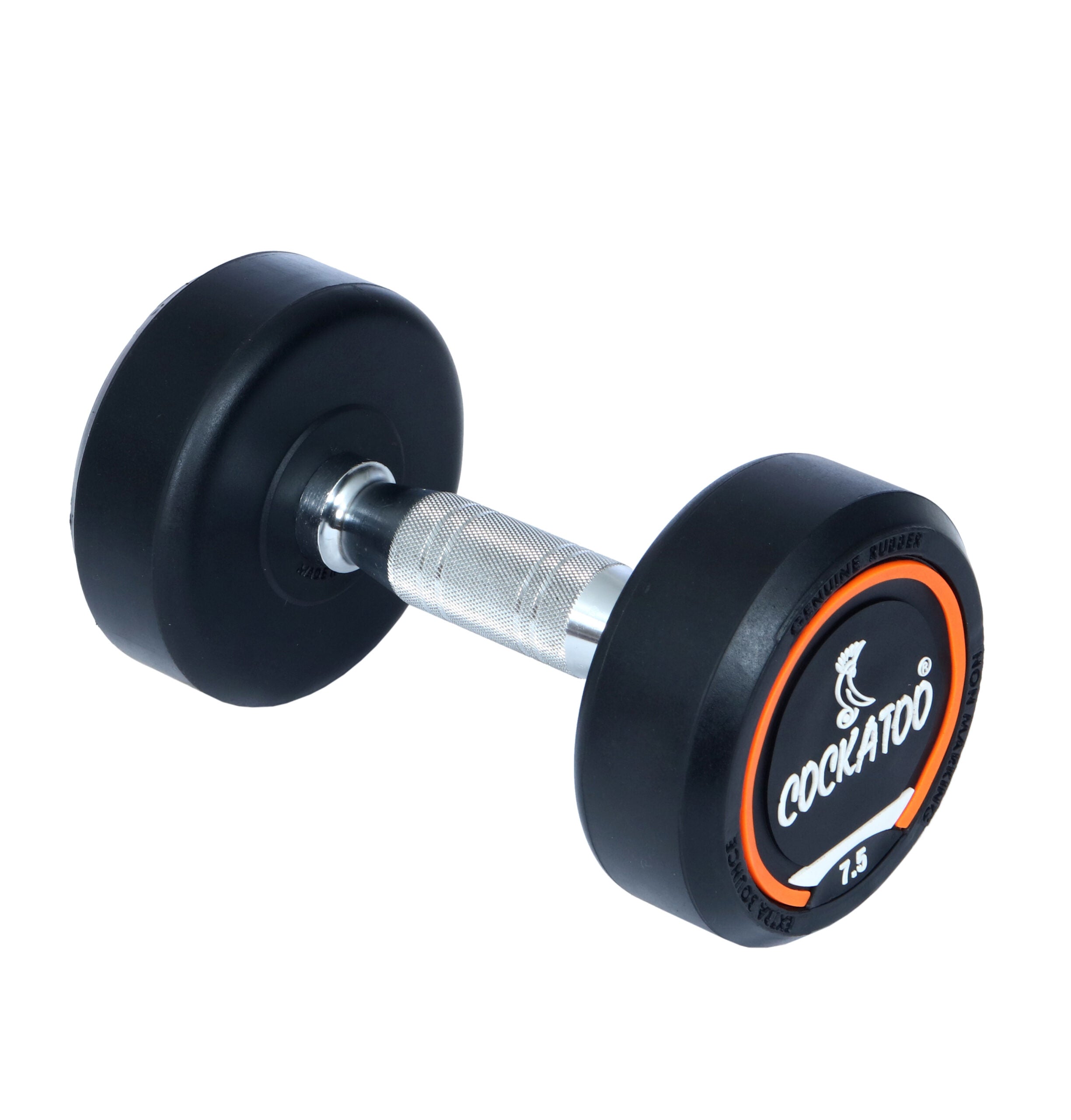 ROUND RUBBER COATED DUMBBELLS (Pair)